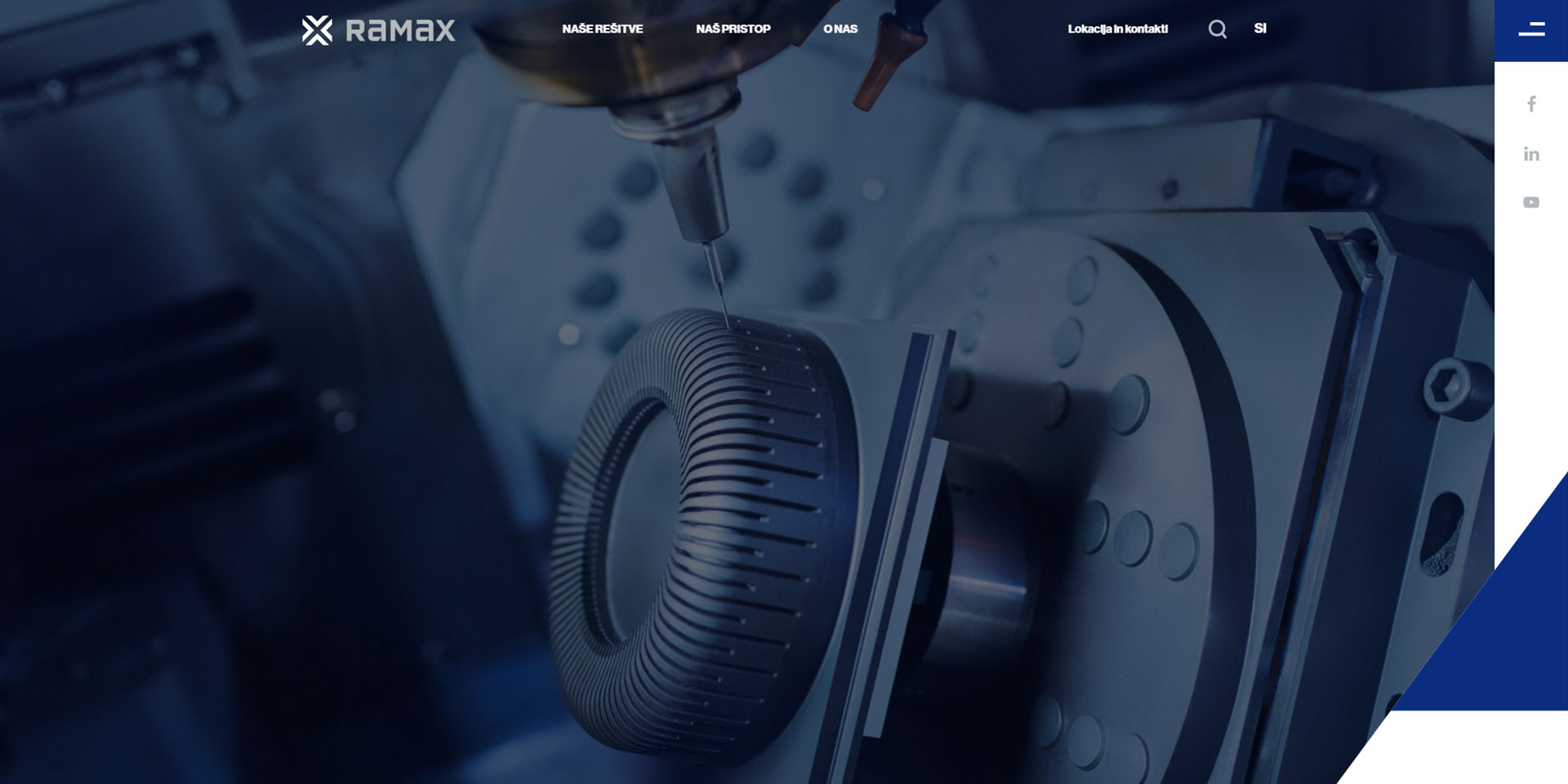 The company RaMaX with a new modern website | Ramax